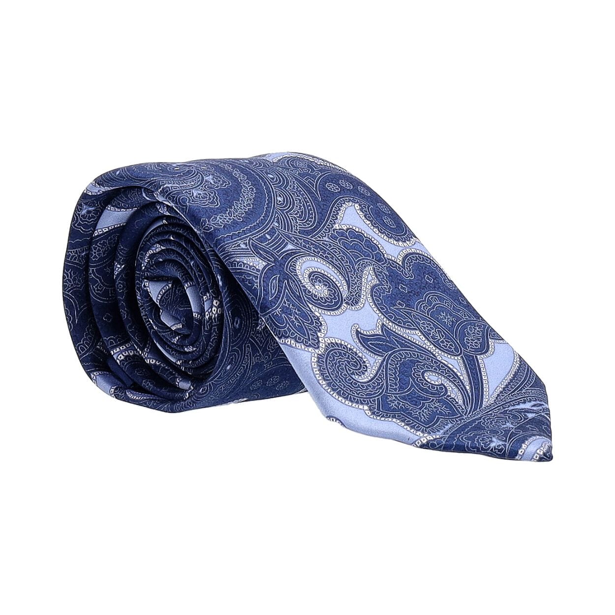 BRIONI Silk Tie Blue | Luxity