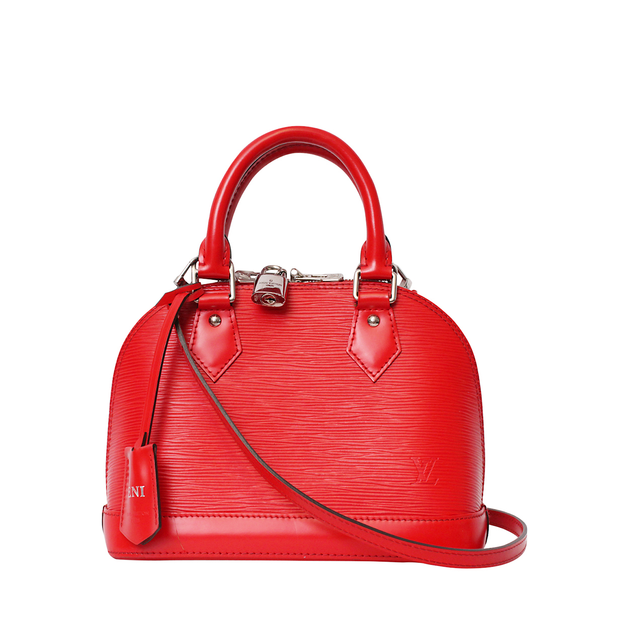 LOUIS VUITTON Epi Alma BB Red | Luxity