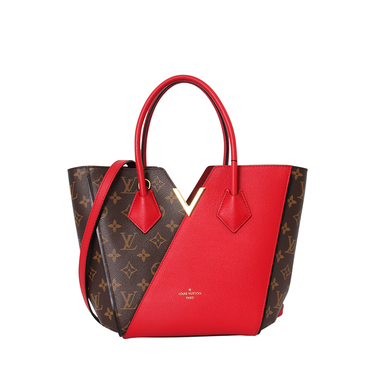 LOUIS VUITTON Monogram Kimono Tote PM Red | Luxity