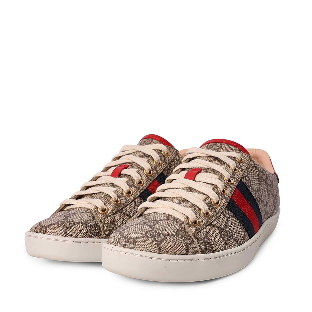 GUCCI Supreme GG Ace Sneakers Beige | Luxity