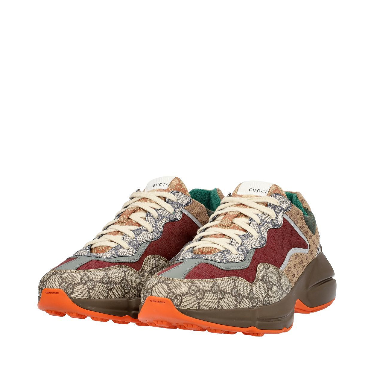 GUCCI Mix Material Rhyton Sneakers Multicolour | Luxity