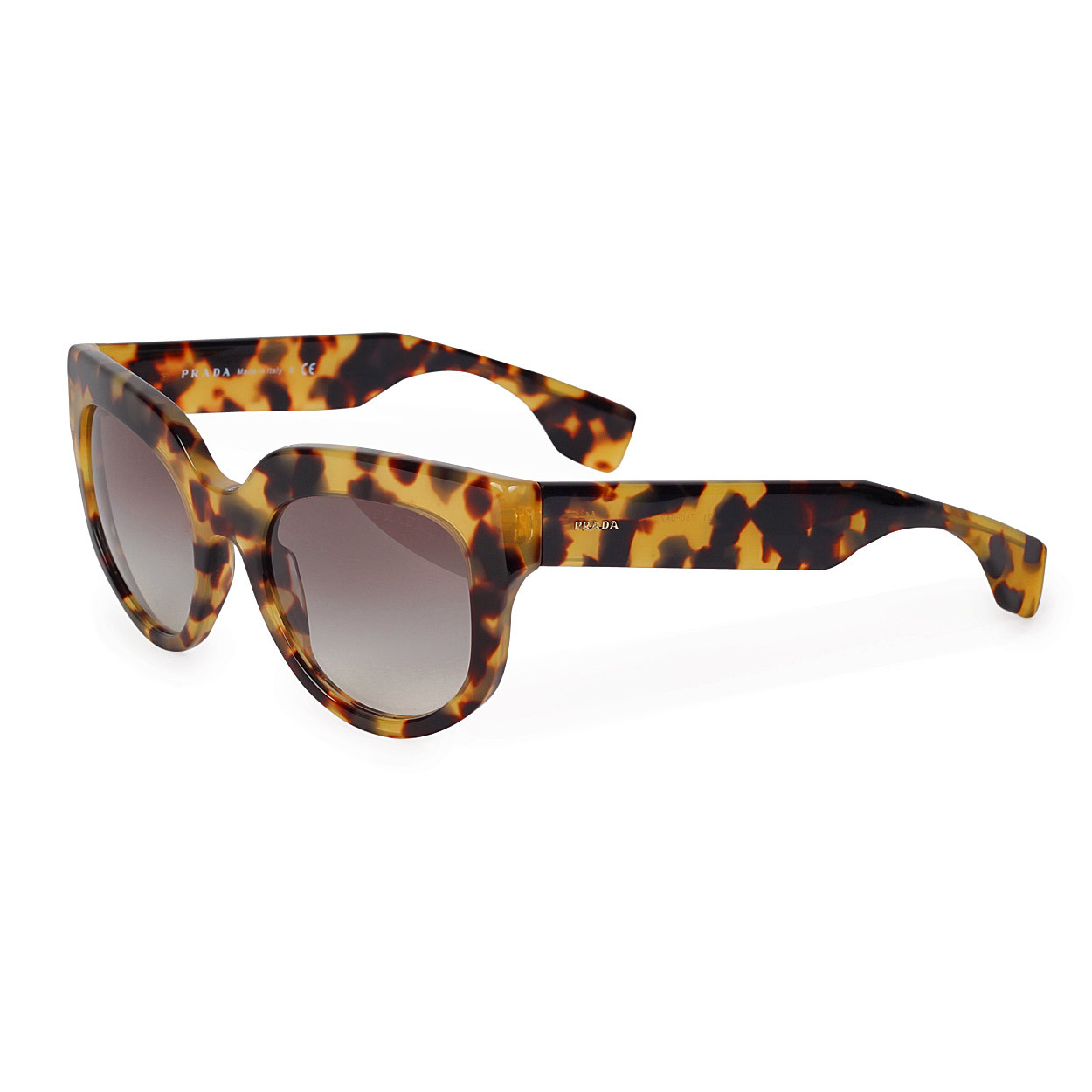 PRADA Leopard Cat Eye Sunglasses SPR07Q | Luxity