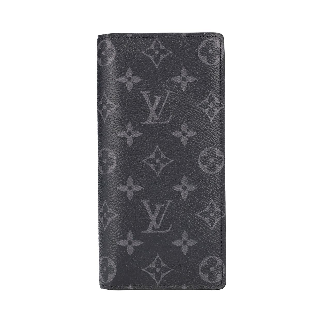 LOUIS VUITTON Monogram Eclipse Brazza Wallet | Luxity