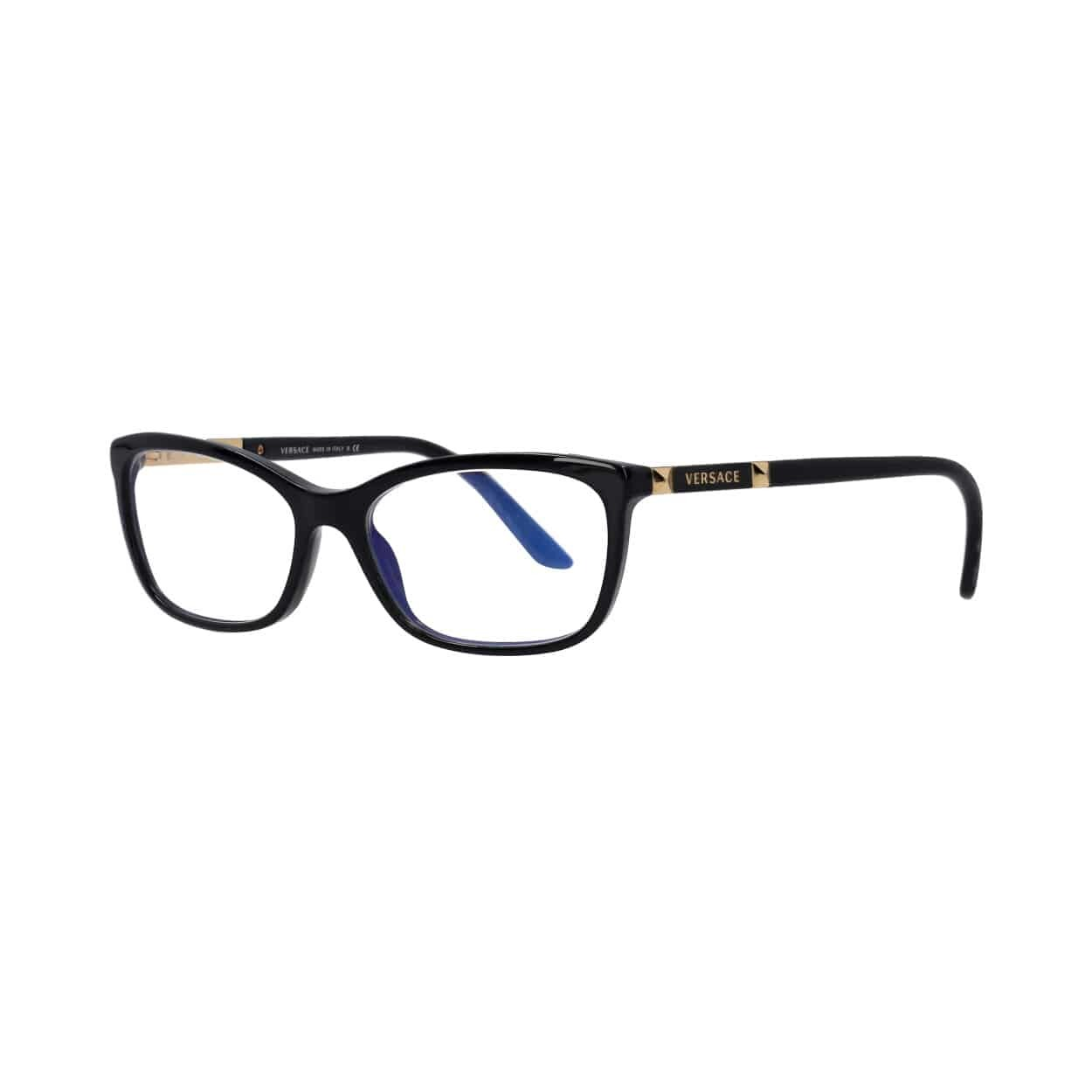 VERSACE Frames MOD.3186 Black | Luxity