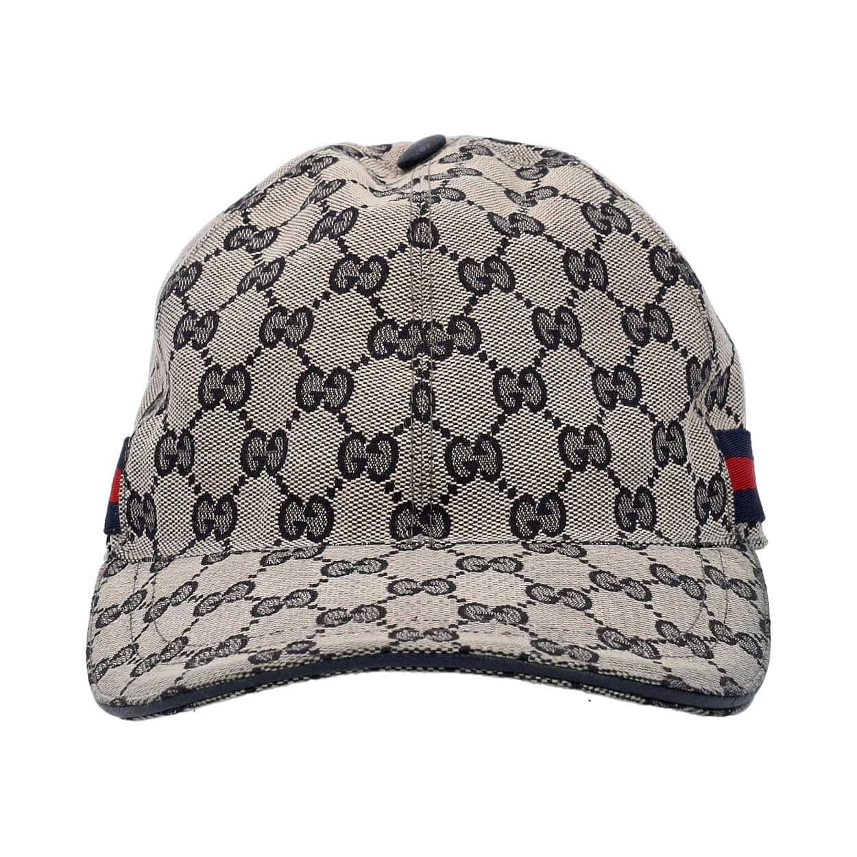 GUCCI Baseball Cap Beige/Blue | Luxity