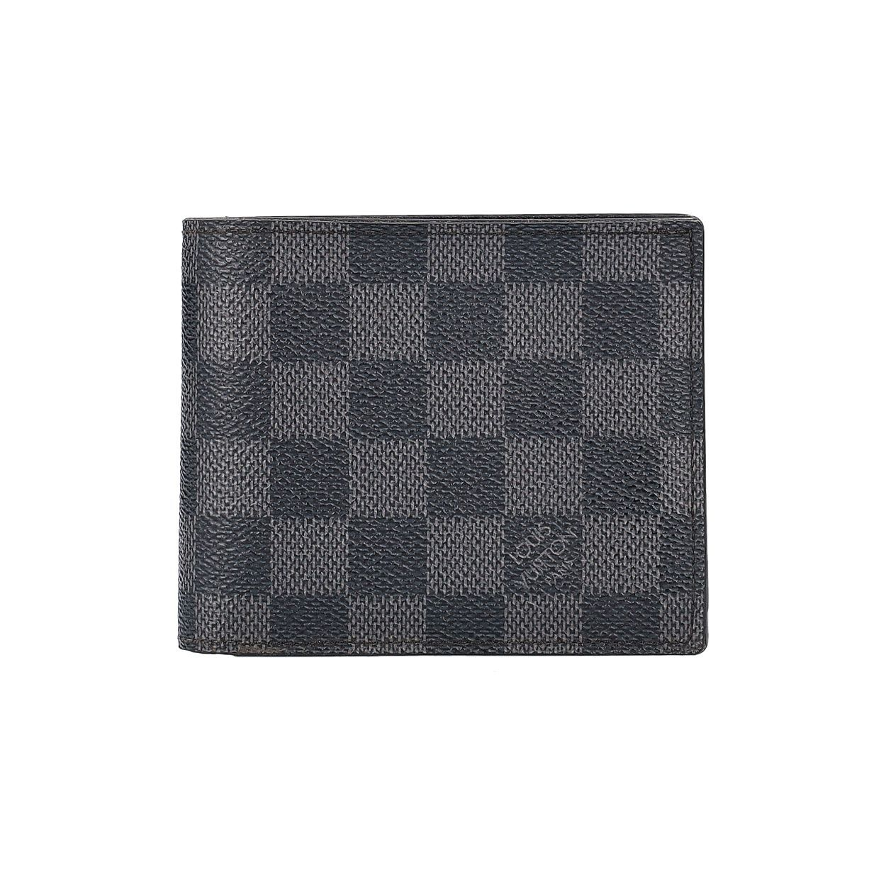 LOUIS VUITTON Damier Graphite Marco Wallet | Luxity